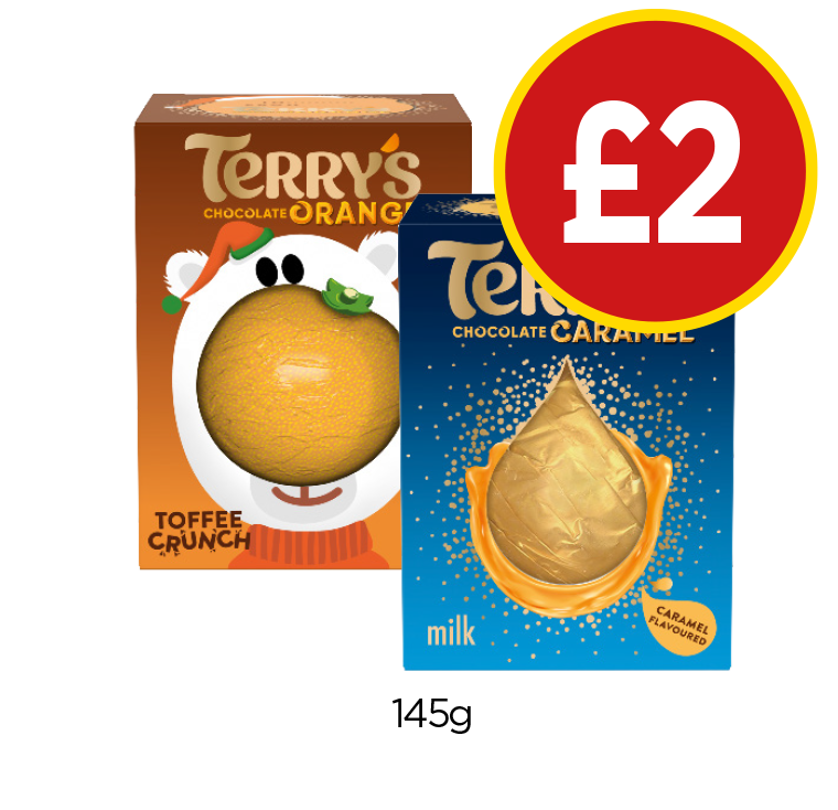 Terry's Chocolate Orange Caramel, Toffee Crunch - Now Only £2 at ...